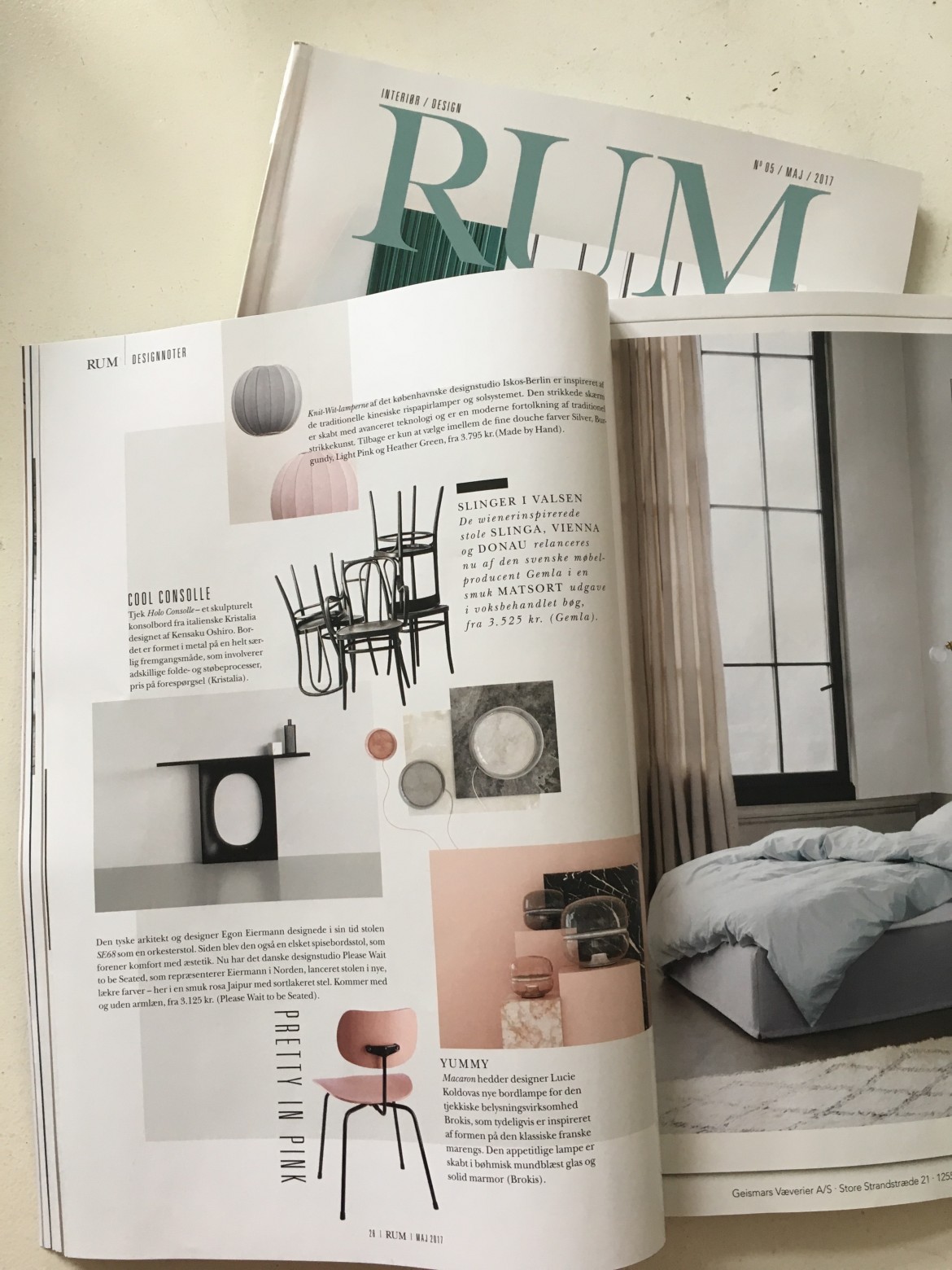 MACARON IN RUM MAGAZINE - BRAND. KIOSK